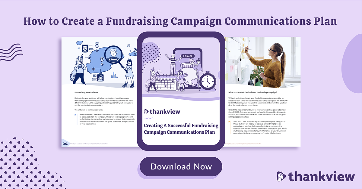 Guide: How to Create a Fundraising Campaign Communications Plan